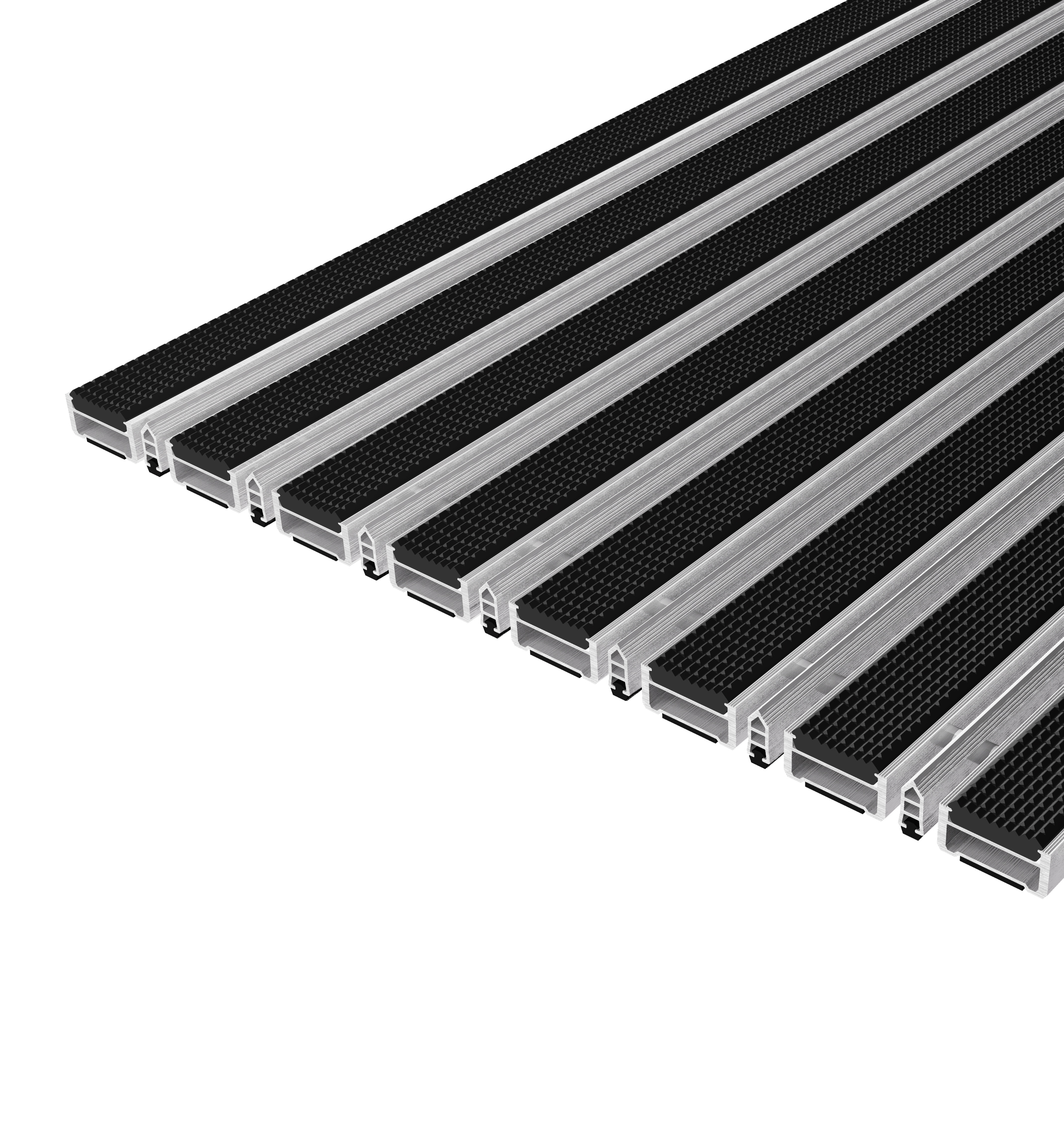 Top Clean ROBUST 17 with Grooved Rubber and Scraper Bar - GEGGUS