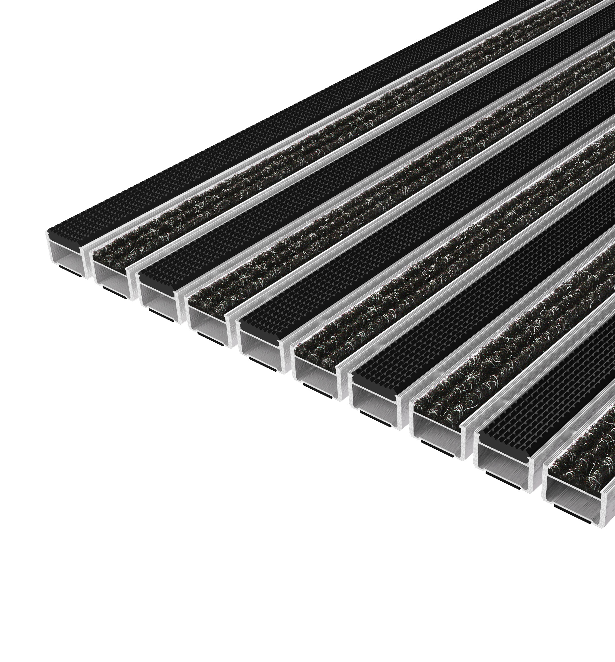 Top Clean ROBUST 22 with Ribbed Carpet and Grooved Rubber - GEGGUS