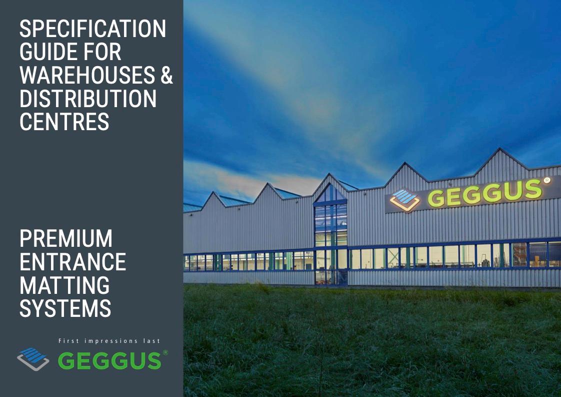ENTRANCE MATTING SPECIFICATION GUIDES - GEGGUS