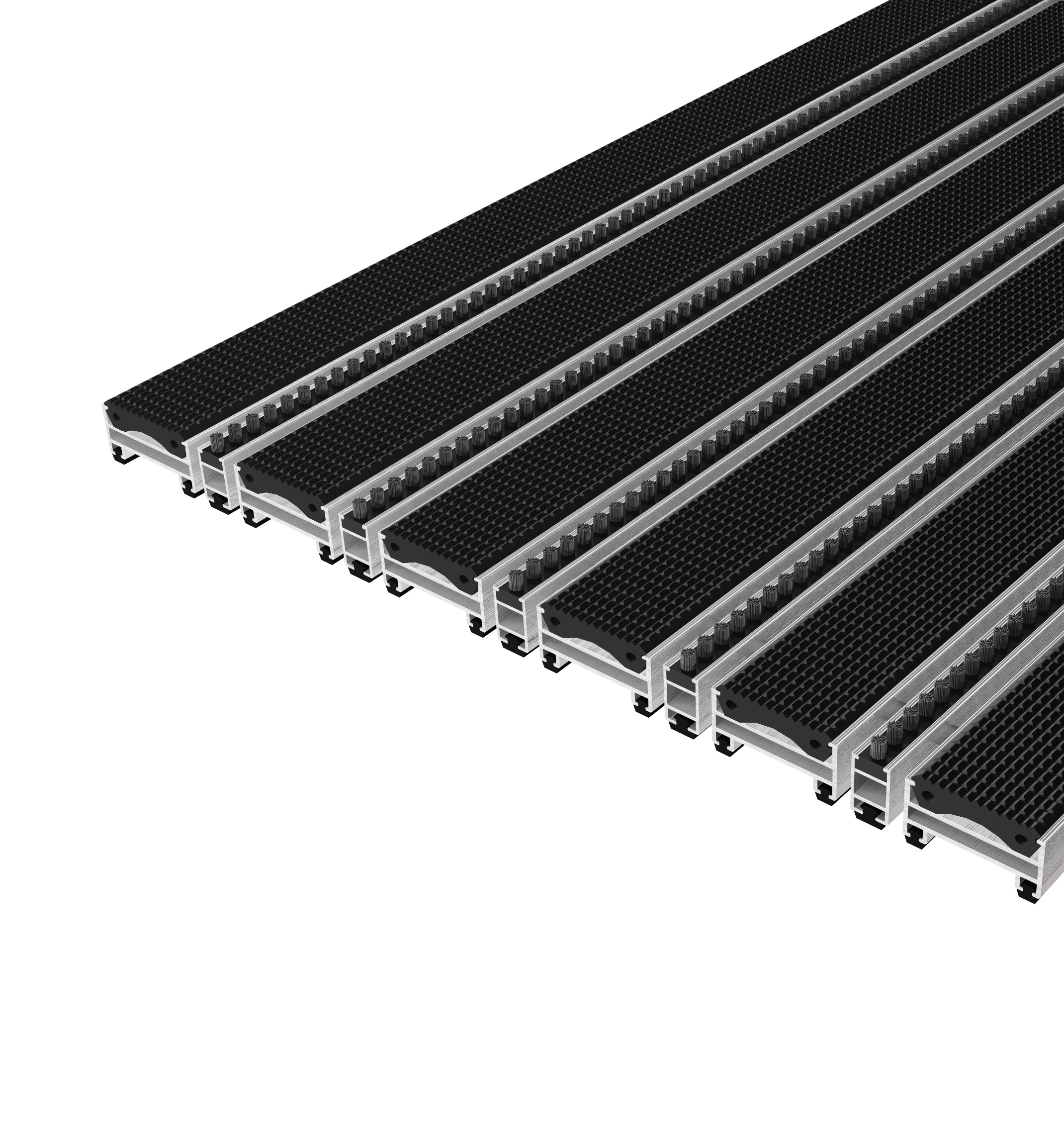 Top Clean TREND XL 22 with Grooved Rubber and Brush Strip - GEGGUS