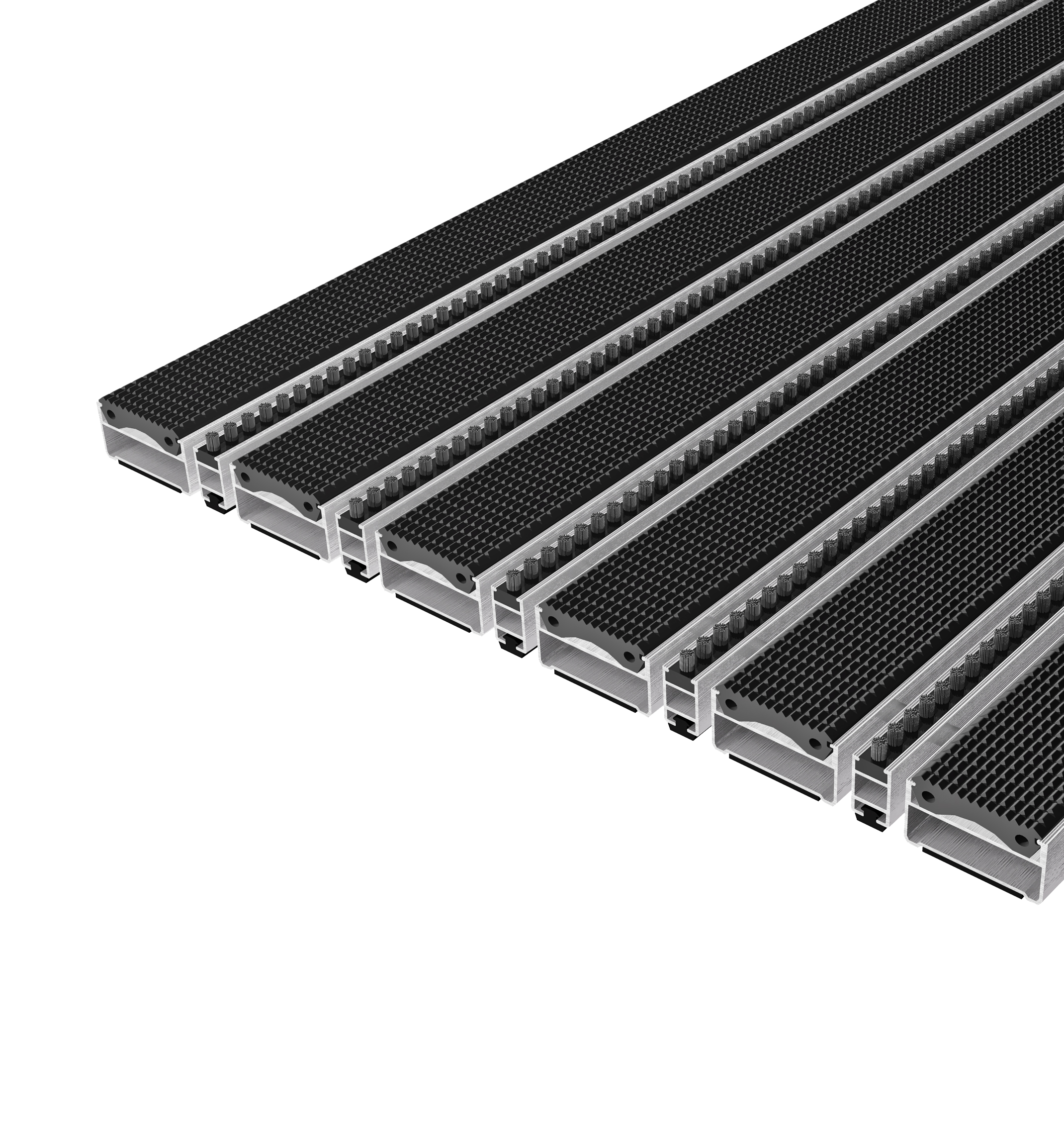 Top Clean CLASSIC XL 22 with Grooved Rubber and Brush Strip - GEGGUS