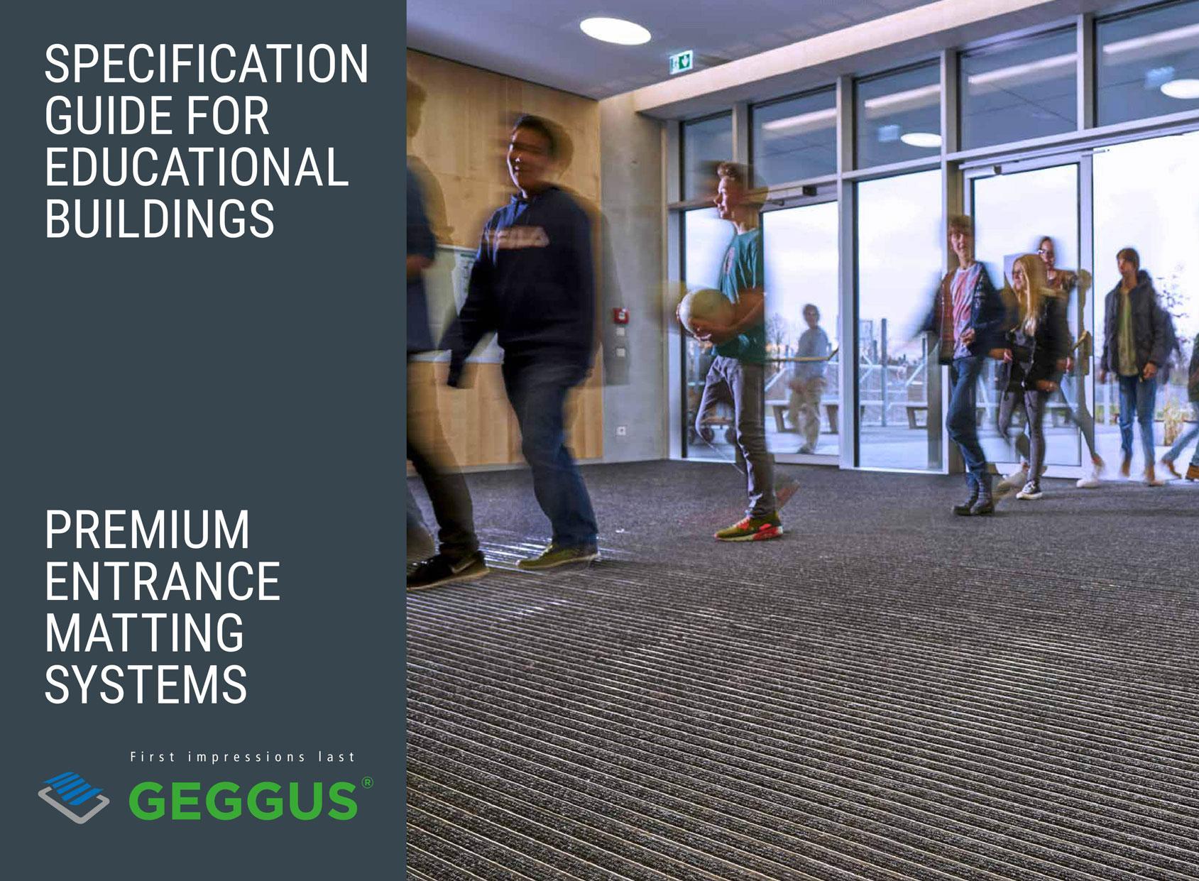 SCHOOL, COLLEGE & UNIVERSITY ENTRANCE MATTING - GEGGUS