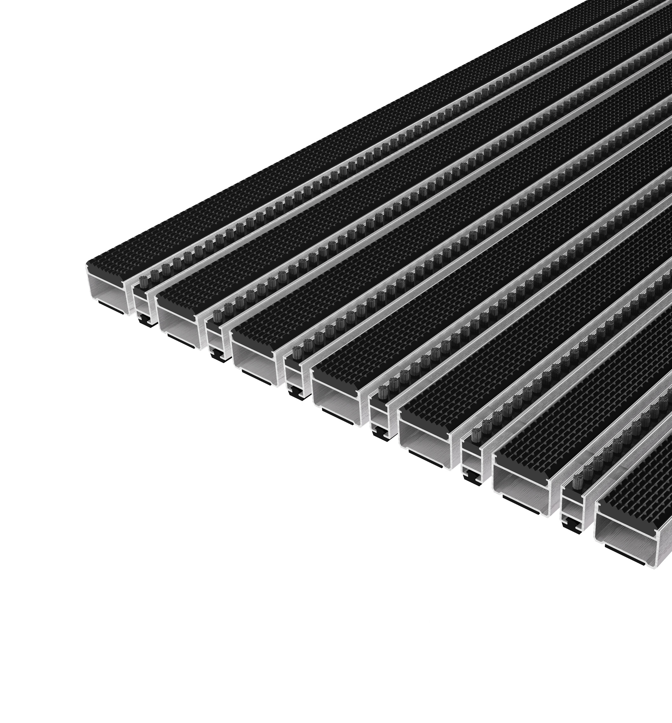 Top Clean CLASSIC 22 with Grooved Rubber and Brush Strip - GEGGUS